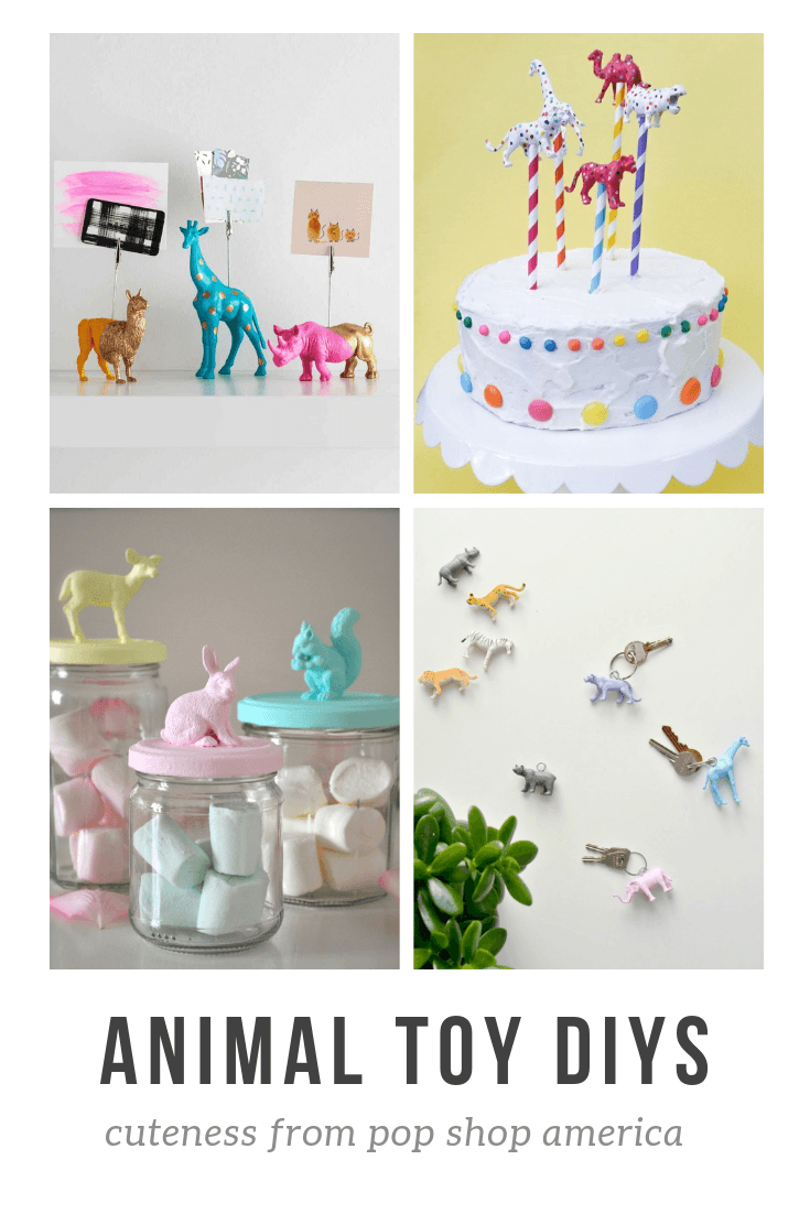 Cutest Ever Painted Toy Animal DIY's