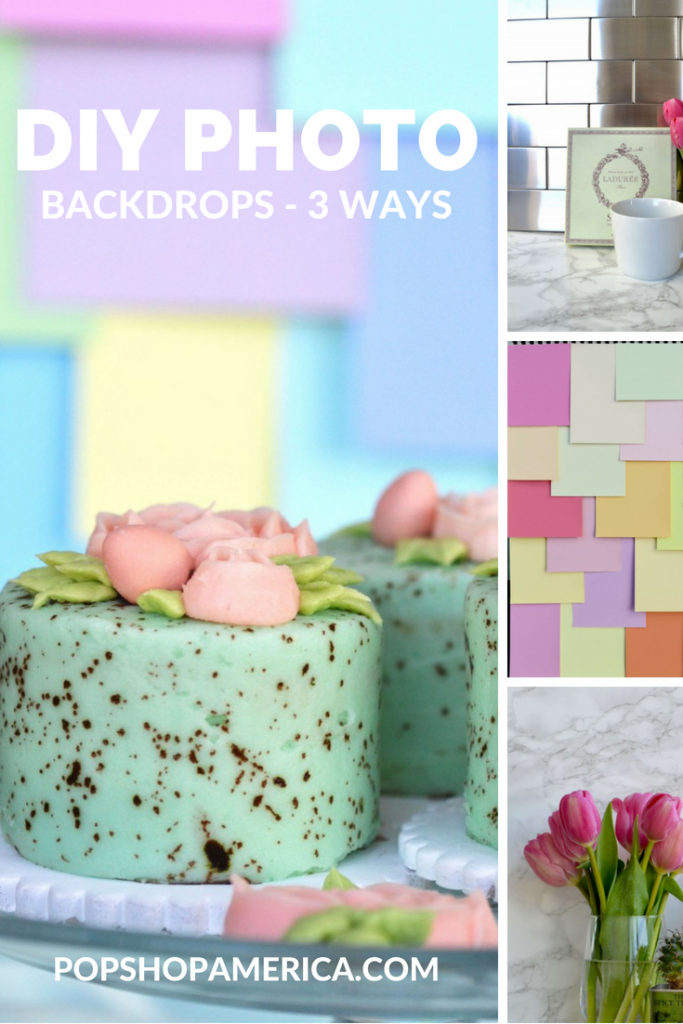 3 Gorgeous & Easy Photo Backdrop DIY’s