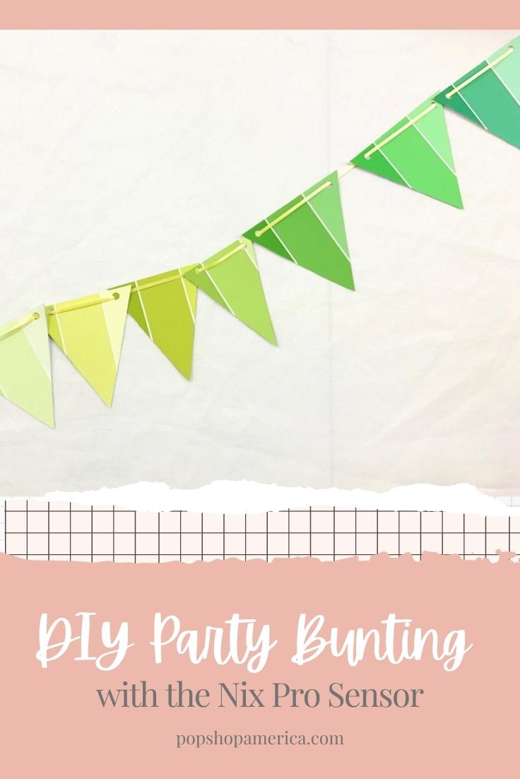 Make a Color Matched Party Bunting with the Nix Pro Sensor