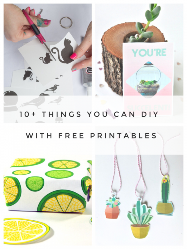 10 Things You Can DIY With Free Printables