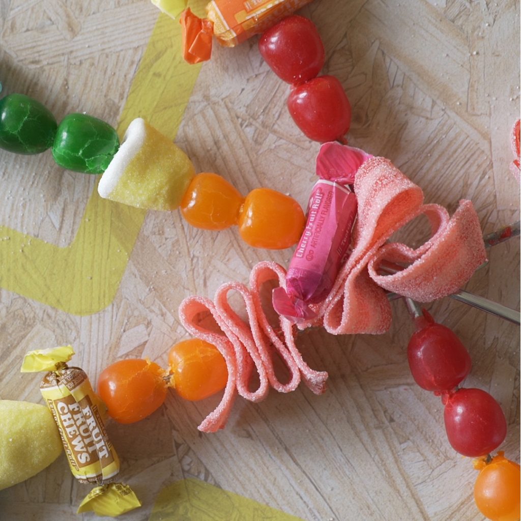 Rainbow Candy Skewers Recipe