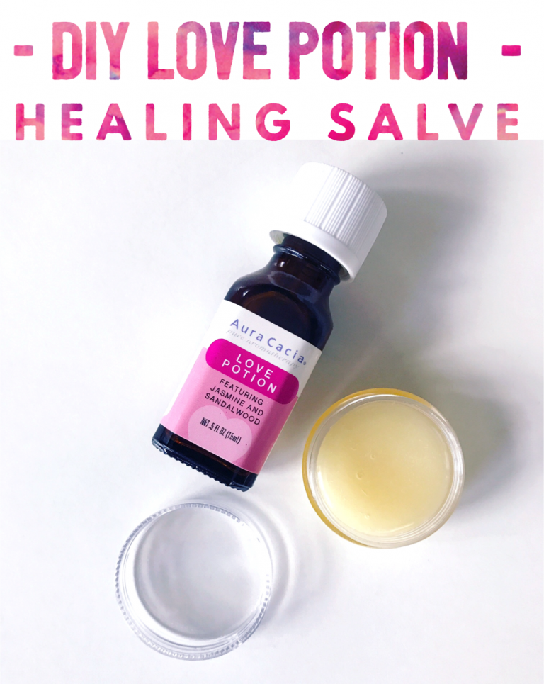How to Make a Love Potion Healing Salve