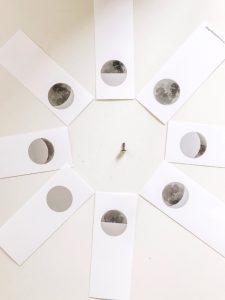 How to Make a Moon Phase Flip Book with Printable