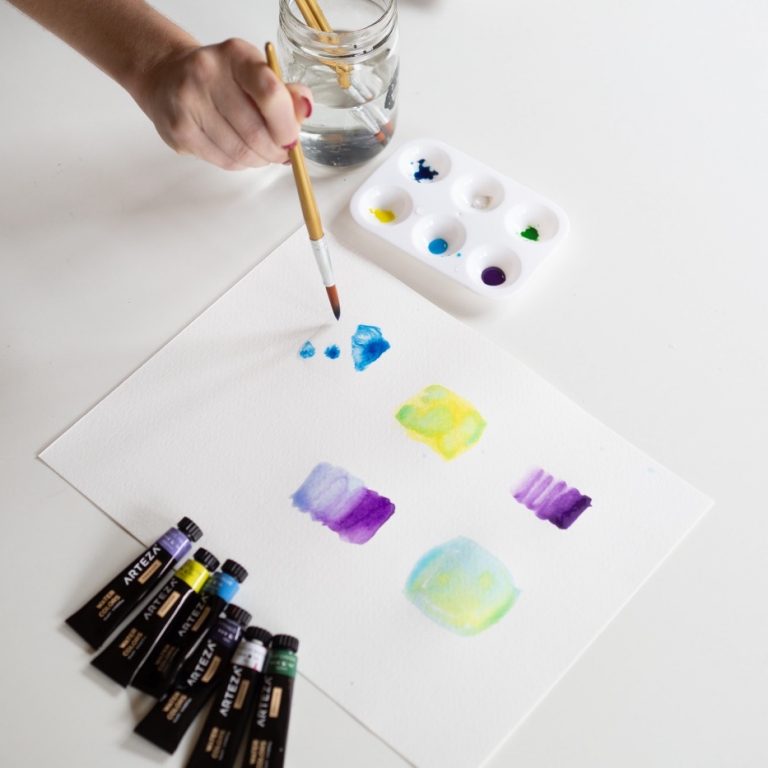 DIY Kit, Deluxe Watercolor Painting Kit