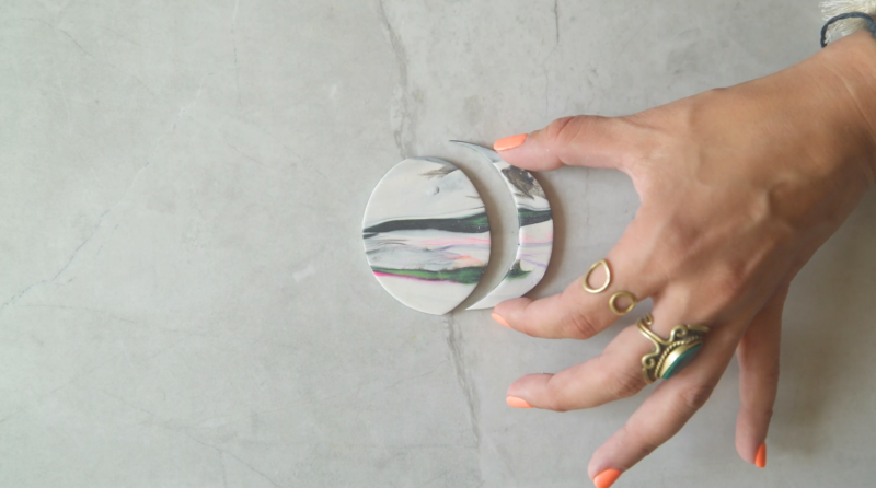 DIY Moon Phase Wall Hanging