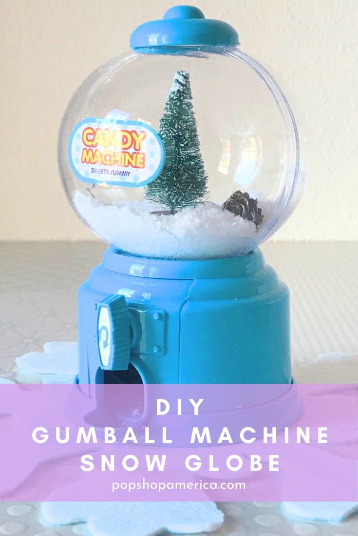 How to Make a Gumball Machine Snow Globe