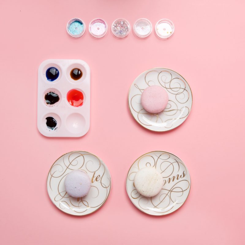 Easy Modern Art Painted Macarons Tutorial