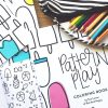 Coloring Book, Pattern Play