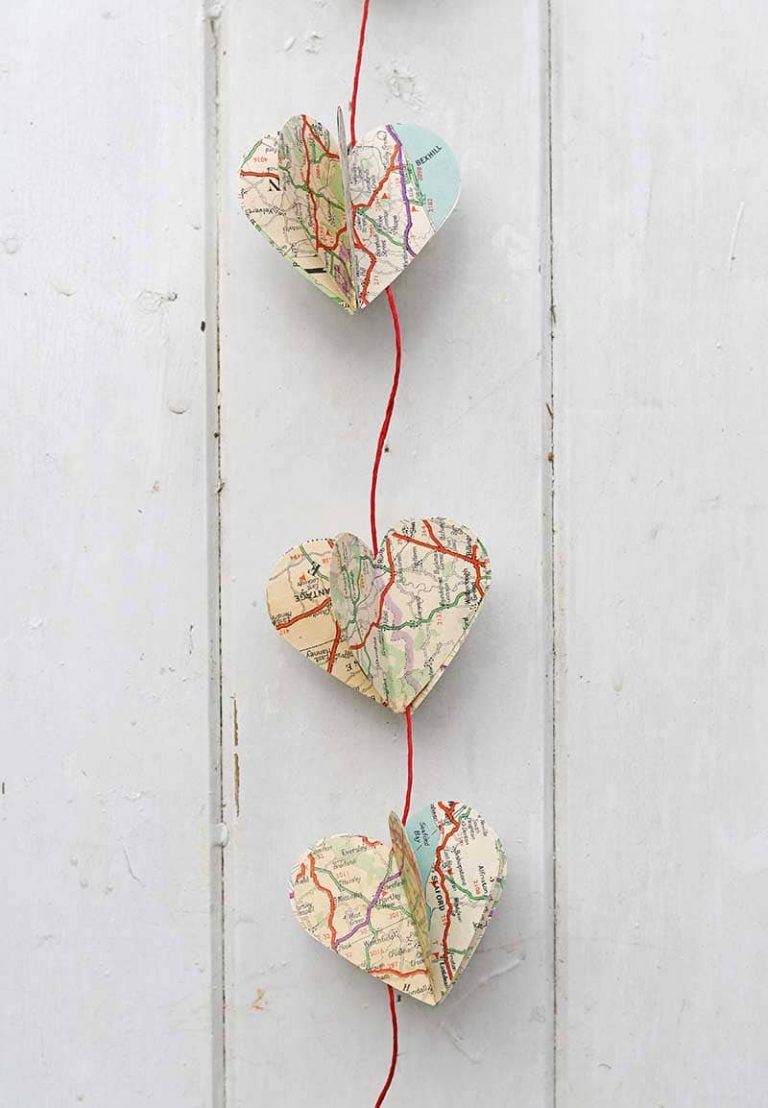 11 Gorgeous Map Paper Craft Ideas