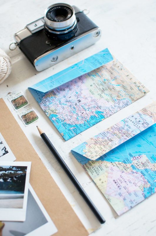 11 Gorgeous Map Paper Craft Ideas