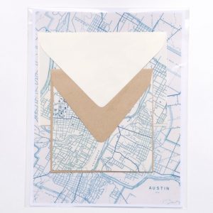 Map Stationery Paper Set