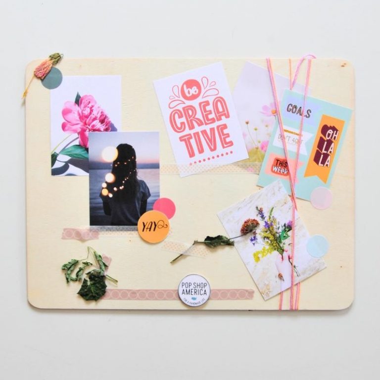 DIY Kit, Vision Board Making Craft Supply Kit