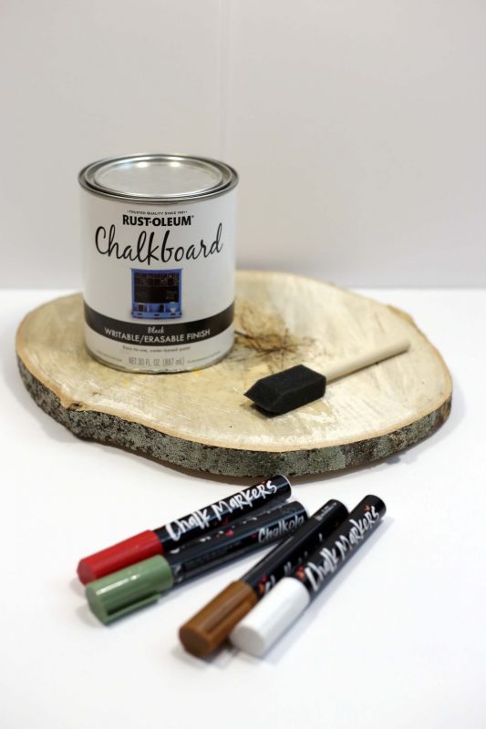 DIY Fall Hand Lettered Chalkboard Sign Tutorial