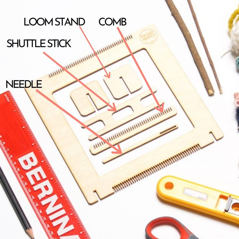The Easy Beginners Guide to Weaving with a Loom
