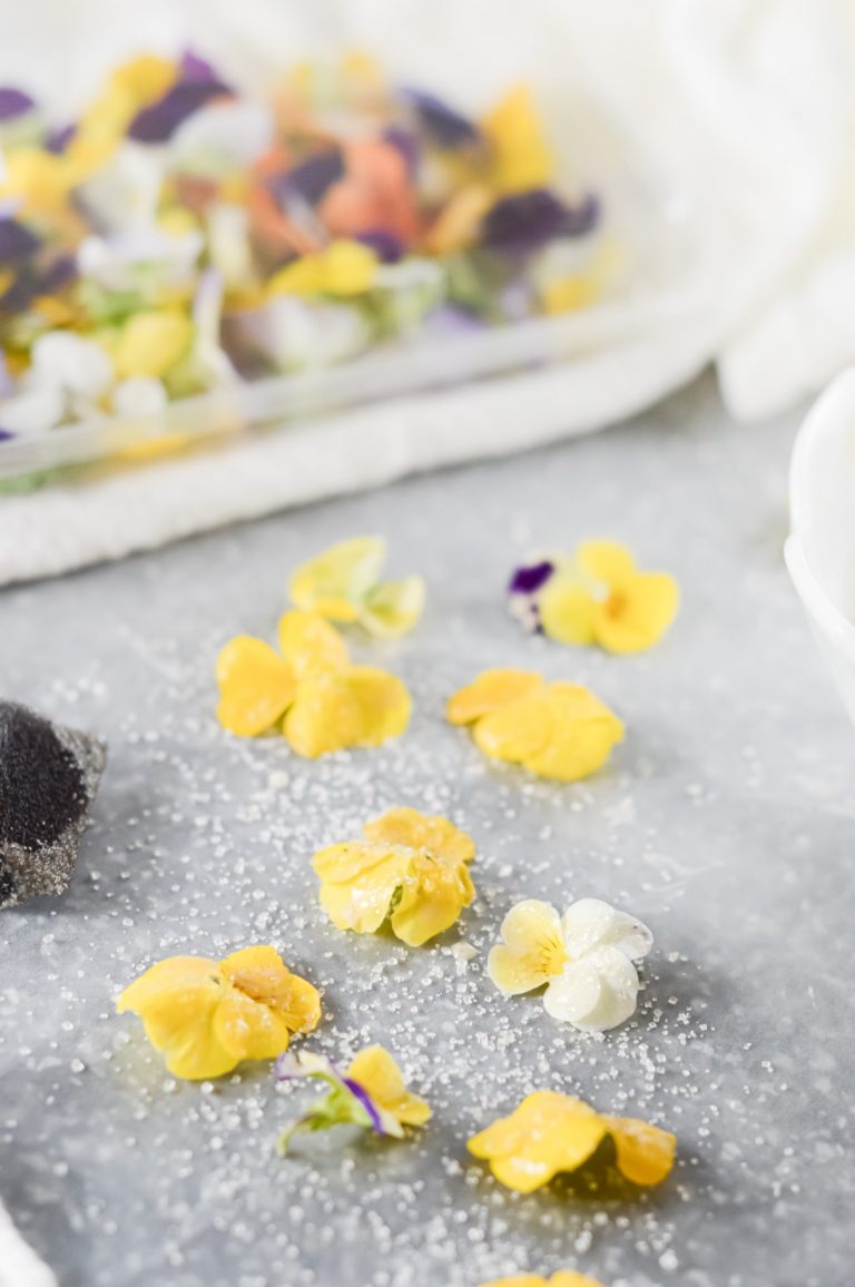 How to Make Lovely Edible Candied Flowers
