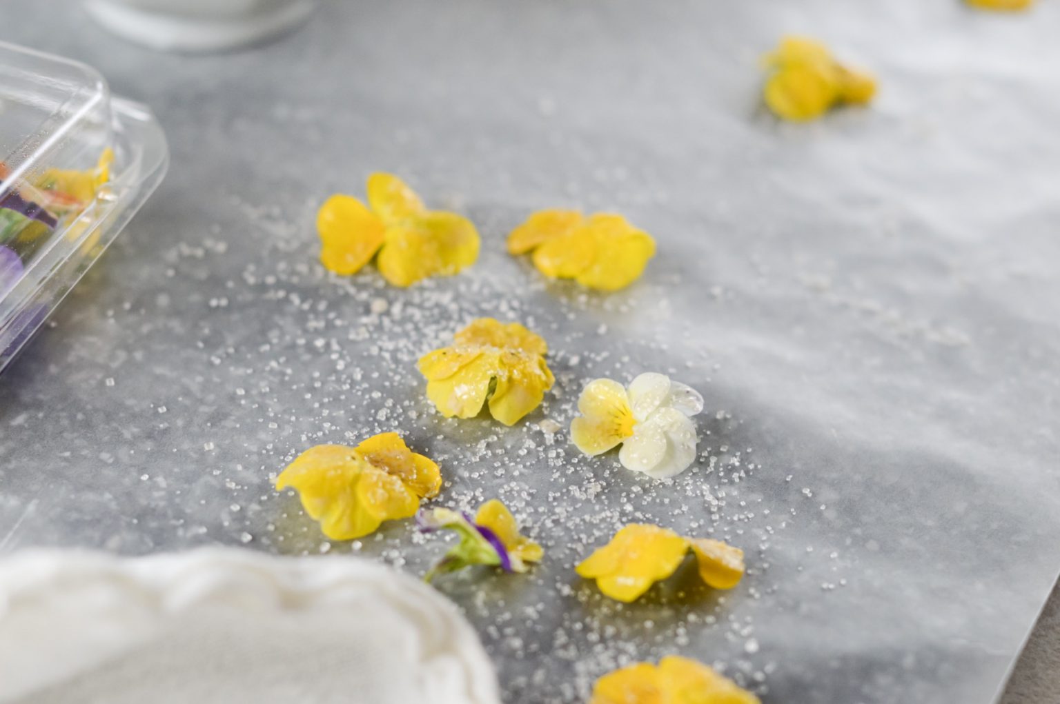 How to Make Lovely Edible Candied Flowers