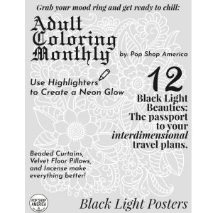 Adult Coloring Monthly Subscription Box | Pop Shop America