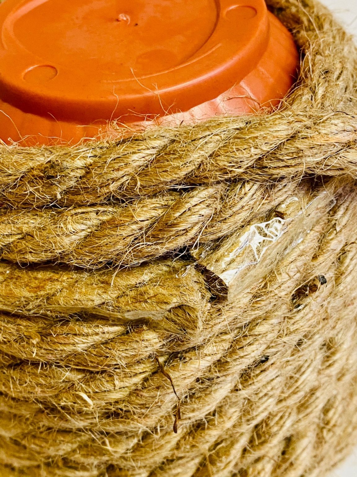 DIY Rope Beehive Decoration