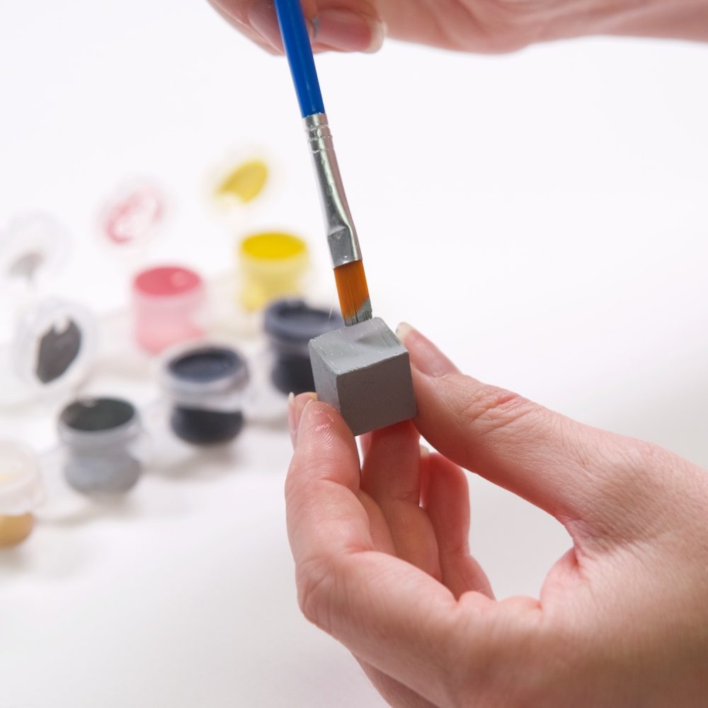 DIY Rainbow Yahtzee Set with Free Yahtzee Score Cards