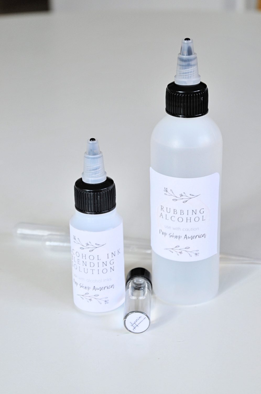 How to Make DIY Alcohol Ink Blending Solution