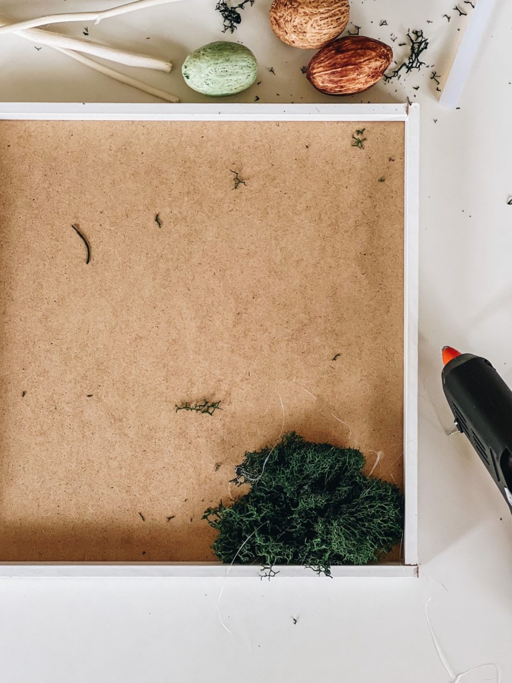 How to Make DIY Moss Wall Art