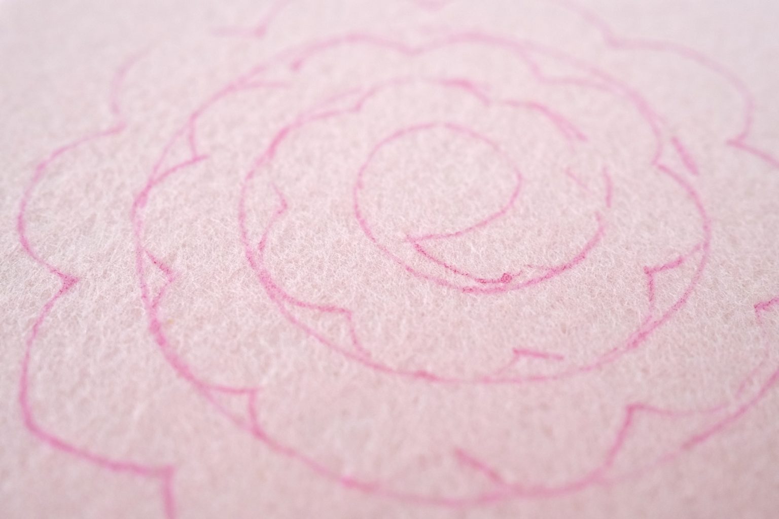 DIY Felt Flowers with Printable Template